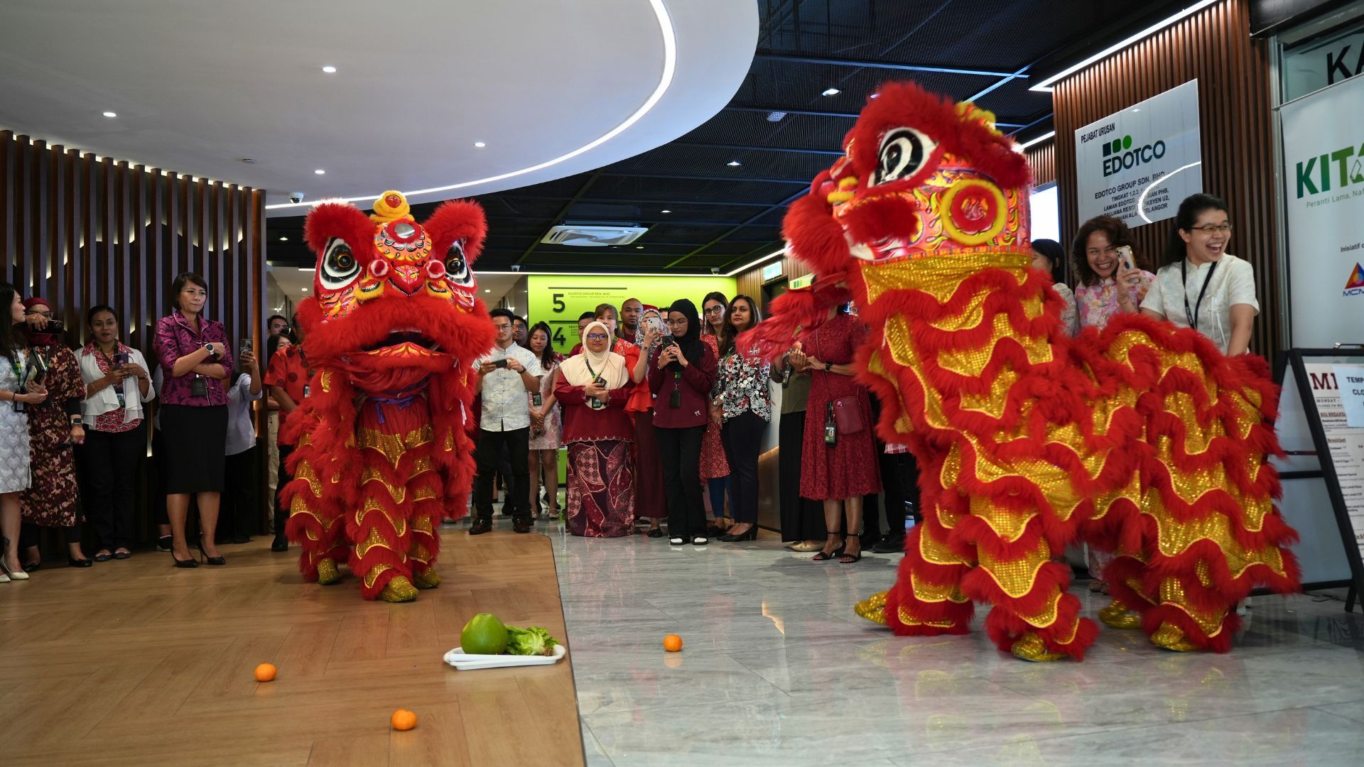 Celebrating Chinese New Year at EDOTCO Offices Across NTCs | EDOTCO